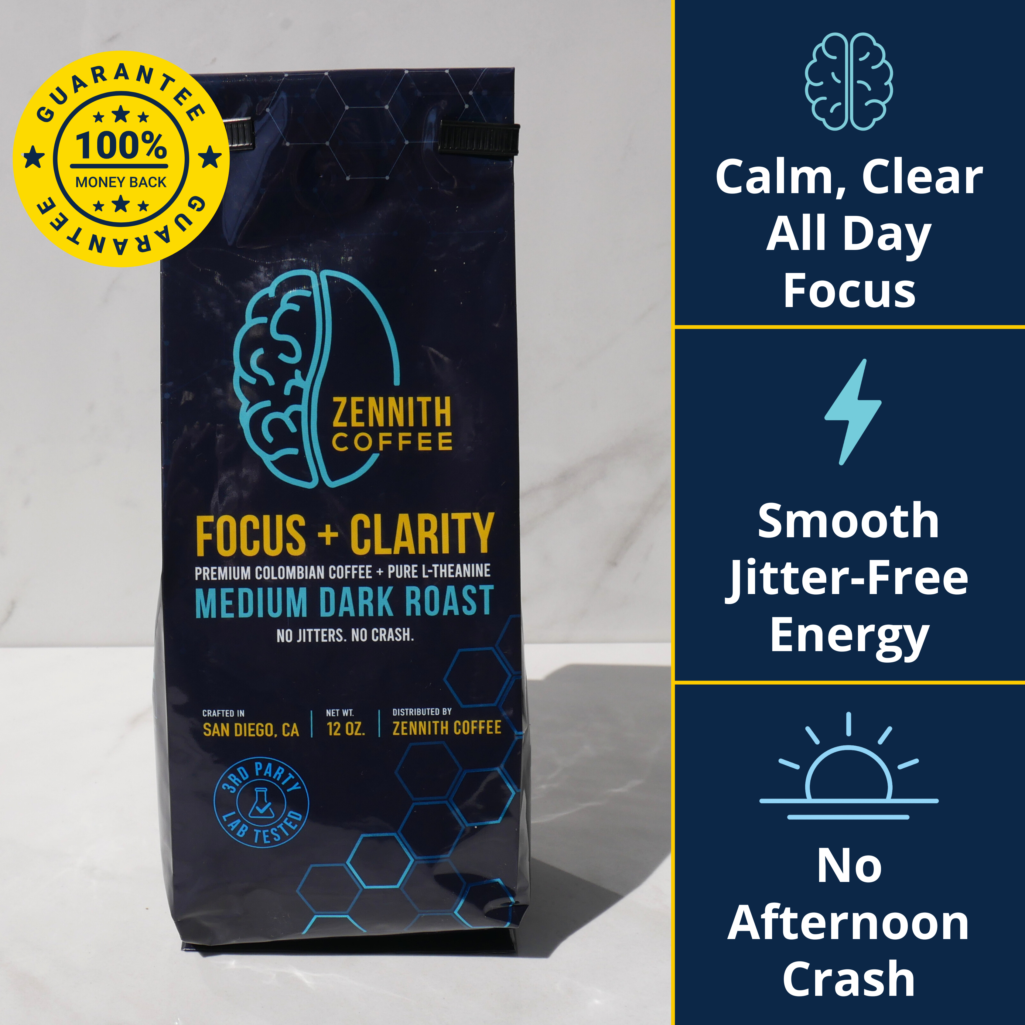 Zennith Calm Focus Coffee – Zennith Coffee